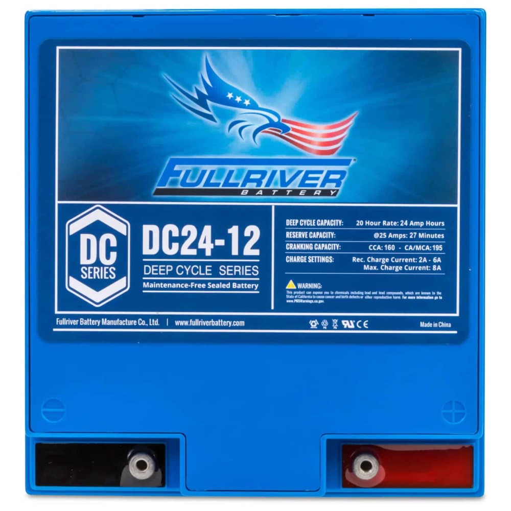 Fullriver DC24-12 battery 12V 24Ah AGM
