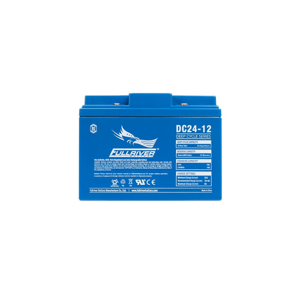 Fullriver DC24-12 battery 12V 24Ah AGM