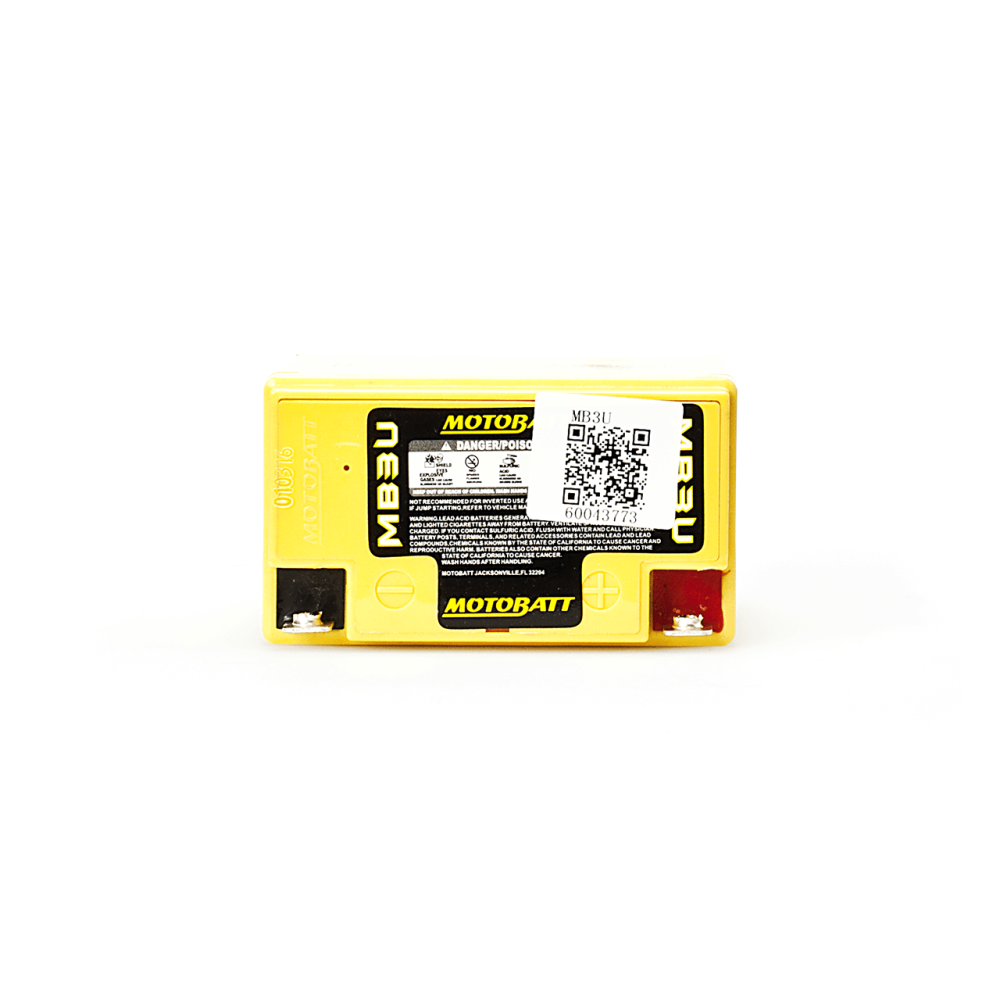 Motobatt MB3U battery 12V 3.8Ah (10h) AGM Quadflex